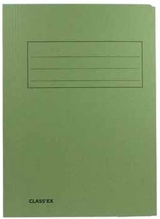 15x dossiermappen 24 x 35 cm groen | bol