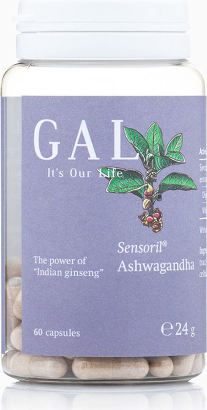 GAL vitamin biologische Sensoril Ashwagandha 60 Capsules (Indian ...