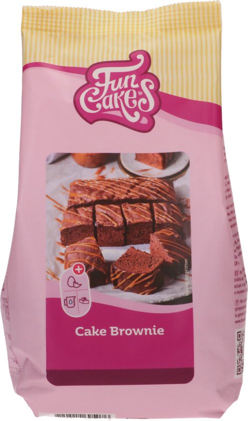 FunCakes Mix voor Cake Brownie - Brownie Mix - Bakmix - 500g | bol
