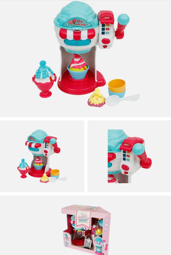 IJsco-machine speelset | Licht & Geluid | 12 delig | bol