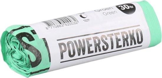 Biodore | Afvalzak | Bio-plastic | 50 x 60cm | 30 liter | 10 stuks ...