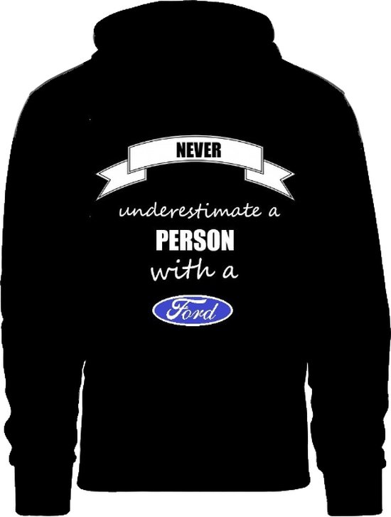 Het kadoshoppie - hoodie met grappige Ford tekst - trui met capuchon ...