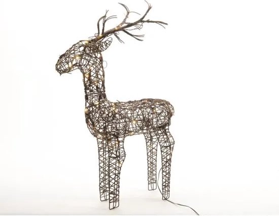 Lumineo - LED hert l61b27h135cm-96l bruin | bol