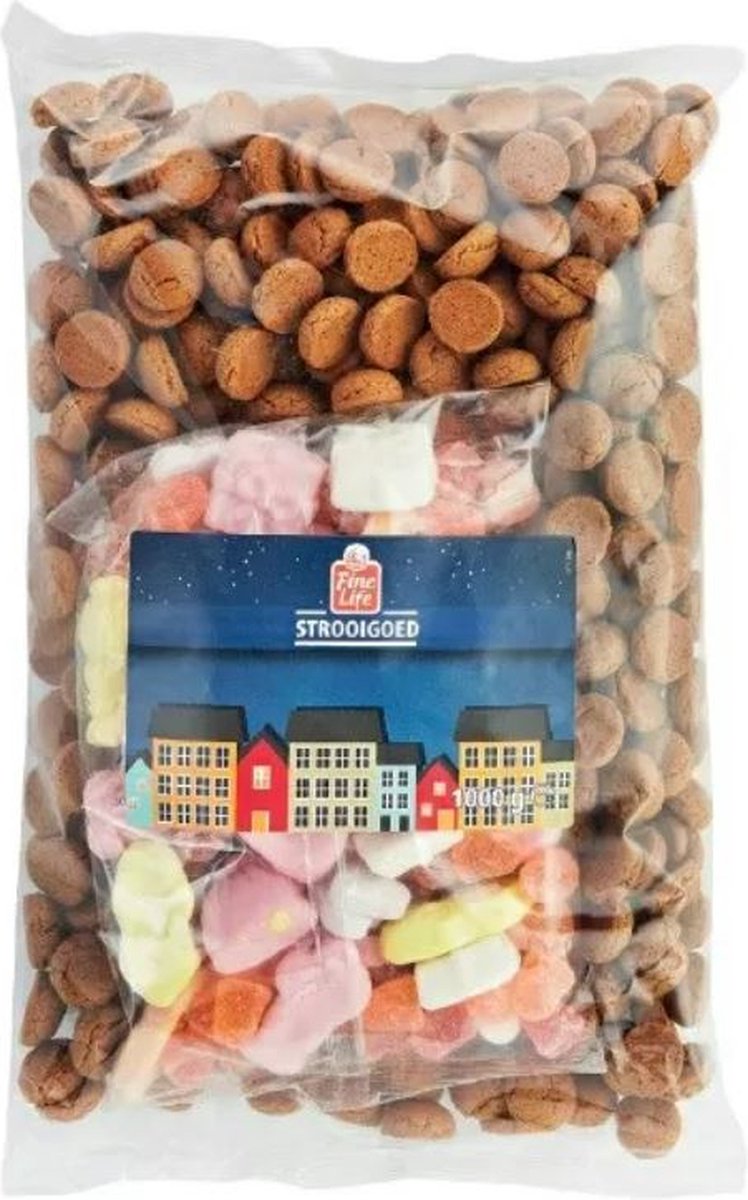 Fine Life strooigoed - pepernoten - kruidnoten - snoep - Sinterklaas ...