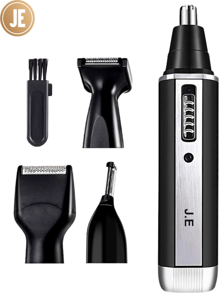 J.E Neustrimmer Mannen - Oor / Wenkbrauw / Baard en Neushaar Trimmer ...