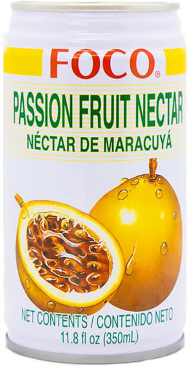 FOCO® | Passion fruit Nectar | 12 x 350 ml | Passievrucht | Multipack ...
