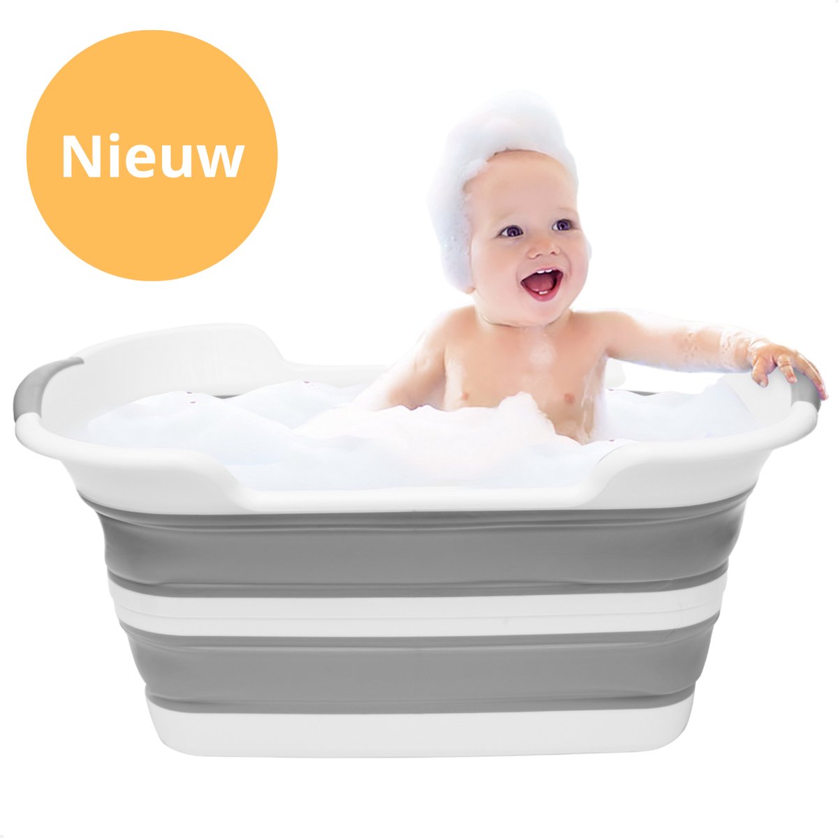 Baby bad - Opvouwbaar Bad - 0 tot 1 jaar - Bath Bucket - Babybadje ...