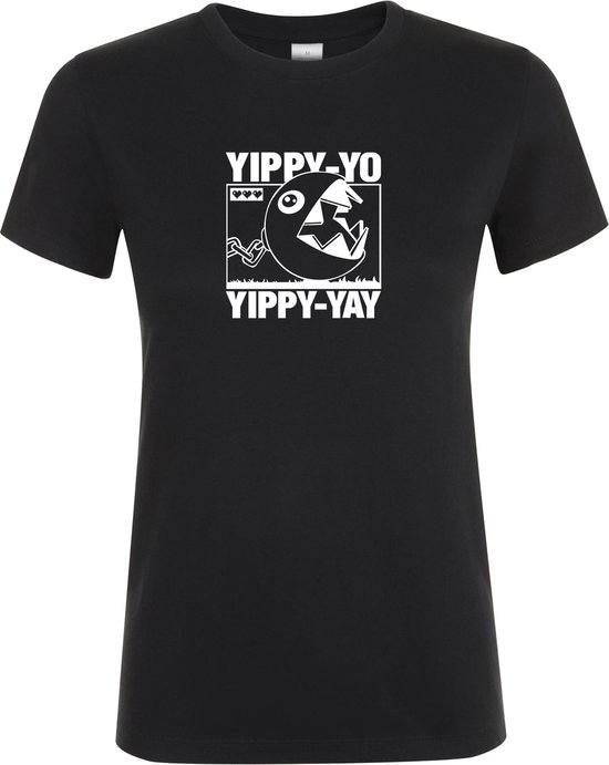 Klere-Zooi - Yippy-Yo Yippy-Yay - Dames T-Shirt - XL | bol