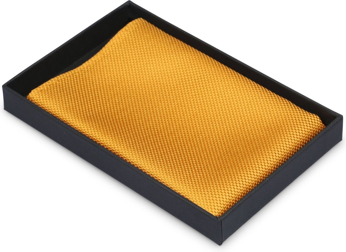 Zijde Pochet Gold - Suitable - Pochette – Heren - Unisex - 25x25 cm ...