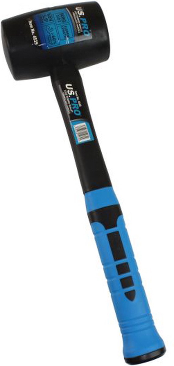 Universele Rubber hamer / Tegelhamer 900 gram (400 mm lang) | bol.com