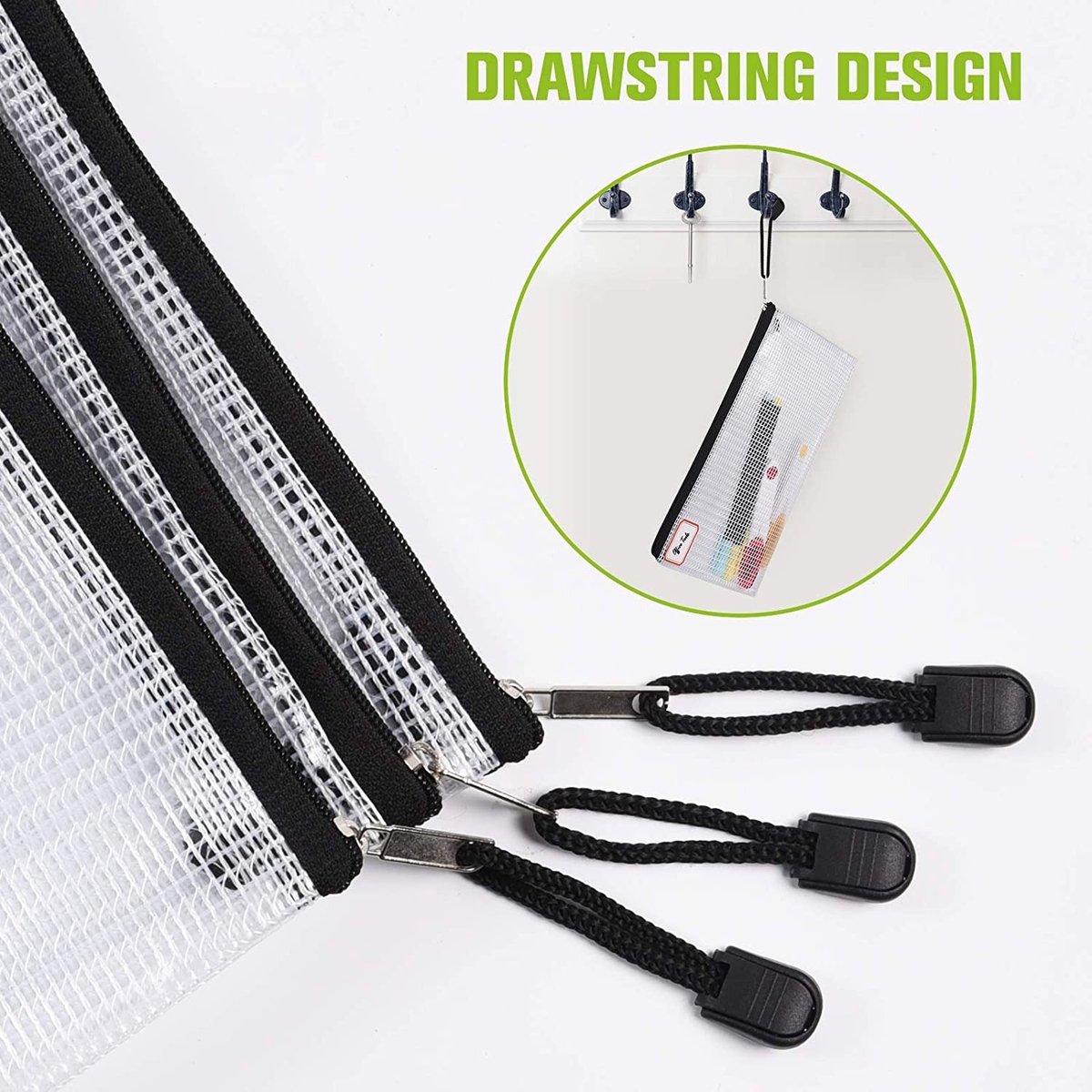 WiseGoods Luxe Set A4 Papier Mappen Met Rits - Opbergmap ...