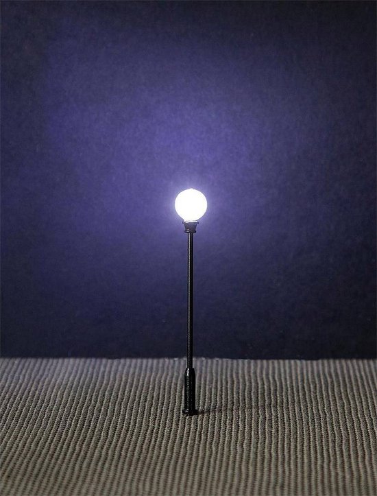 Faller - LED-Parklantaarn, bolvormige opzetlamp - modelbouwsets ...