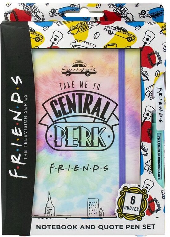 Friends Notebook & Pen Set | bol.com