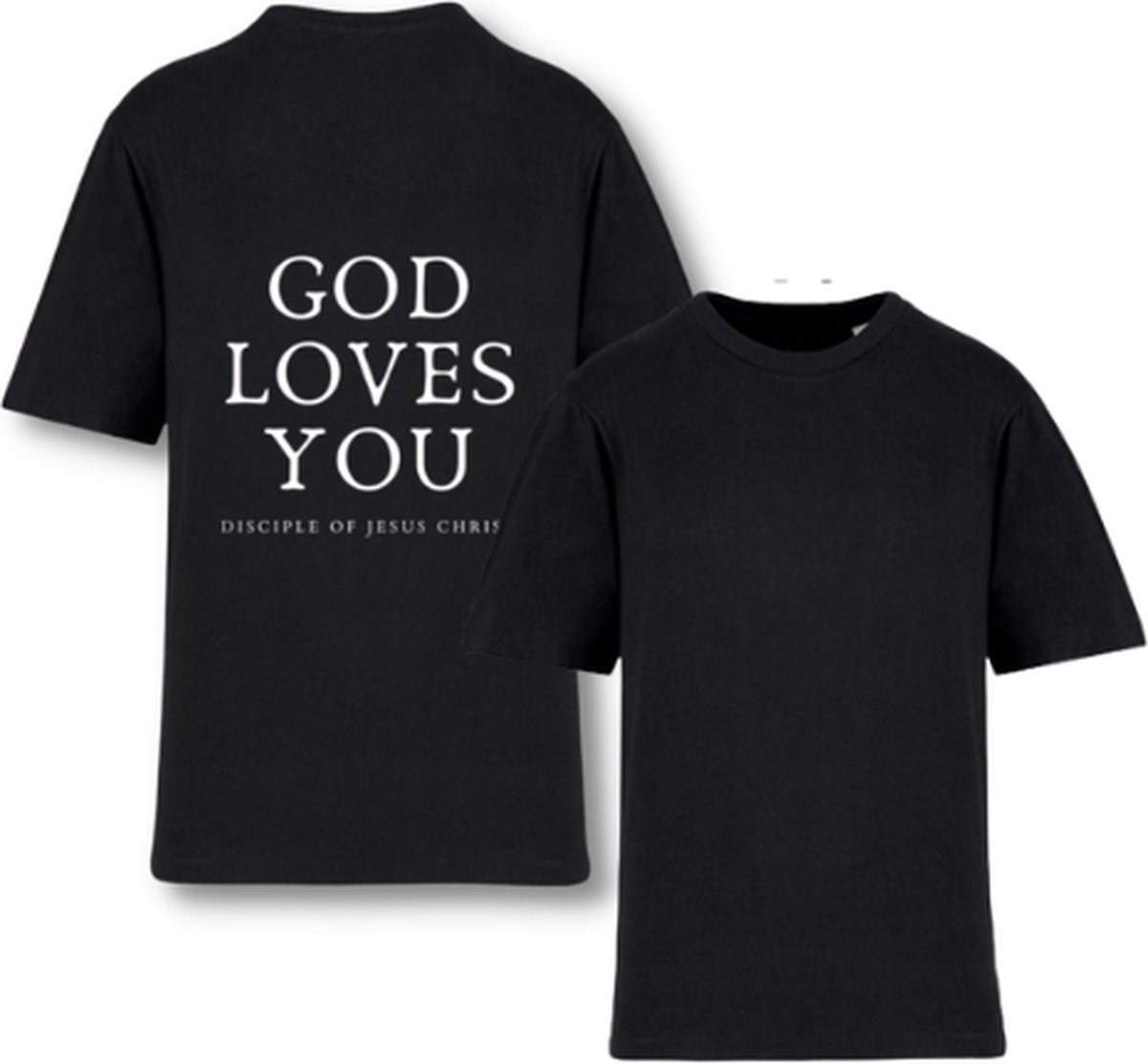 God loves you Shirt | Christian streetwear | Shirt Jesus | Oversized ...