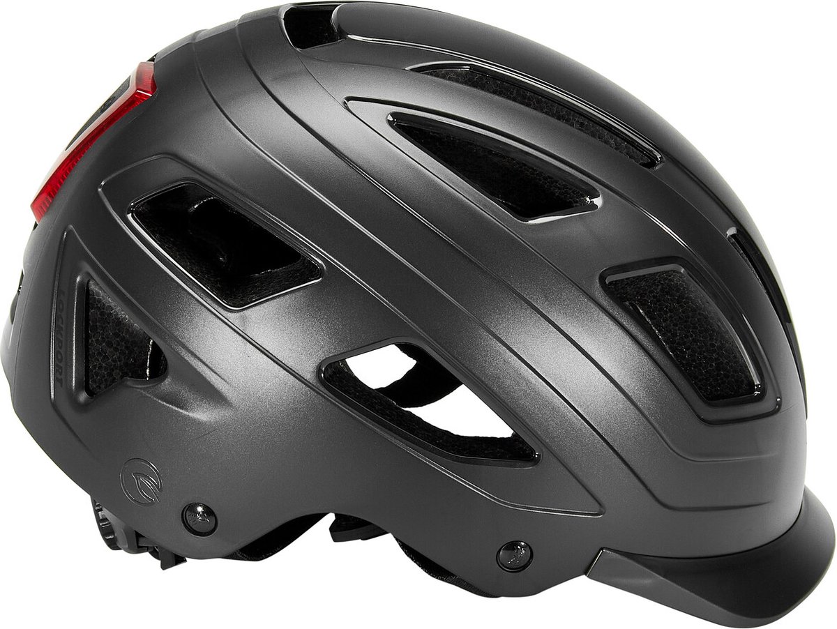 Kali Cruz Trendy Urban Fietshelm Matzwart, Maat L/XL met GRATIS ...