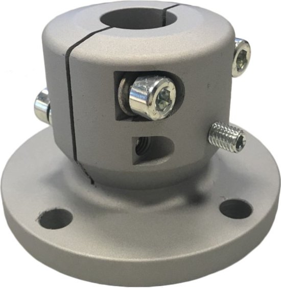 Stalen klemflens met centreerrand voor 25mm asdiameter | bol