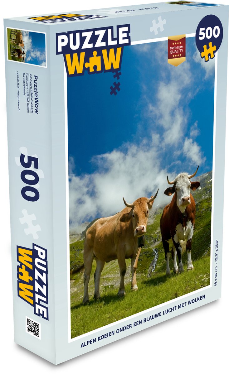 Puzzel Koeien - Zon - Landschap - Legpuzzel - Puzzel 500 stukjes | bol Puzzel Koeien - Zon - Landschap - Legpuzzel - Puzzel 500 stukjes | bol