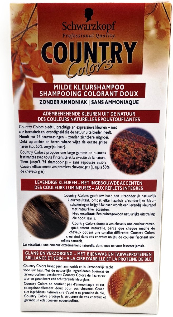 Schwarzkopf Country colors kastanje 65 | bol.com