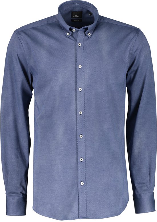 Jac Hensen Overhemd - Modern Fit - Blauw - 3XL Grote Maten | bol