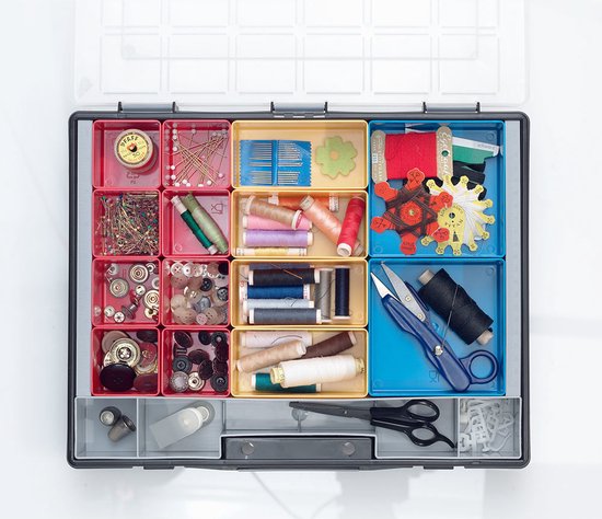 Allit Assortimentsdoos met 14 uitneembare sorteerbakjes - 457202 ...