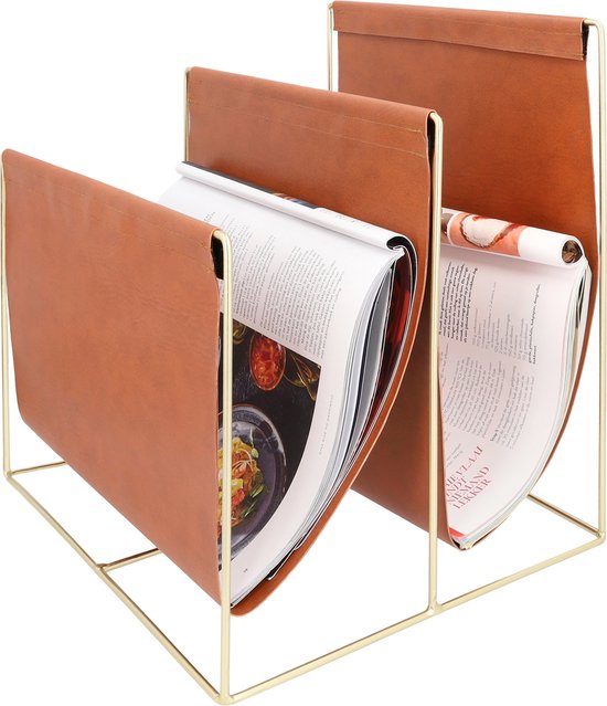 QUVIO Tijdschriftenhouder - Postrek - Boekenrek - Post organizer ...