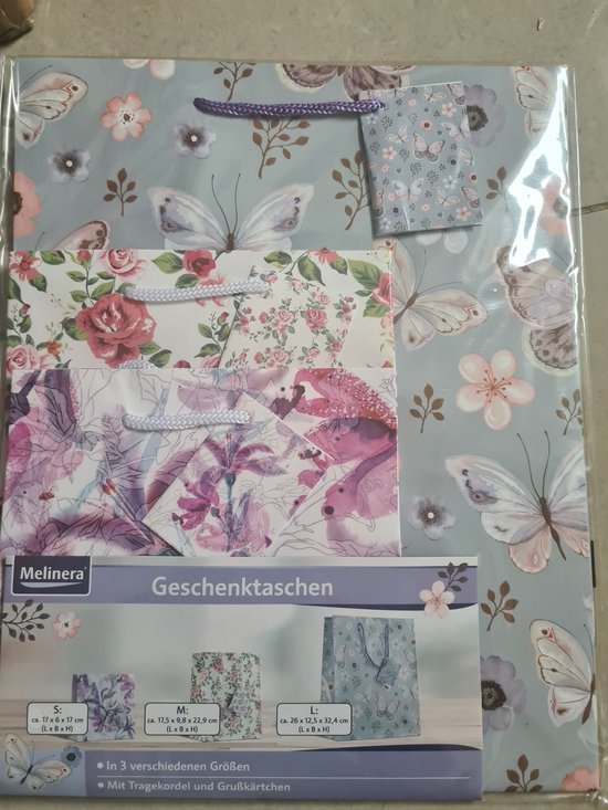 Melinera 3 Geschenktassen verschillende maten | bol.com
