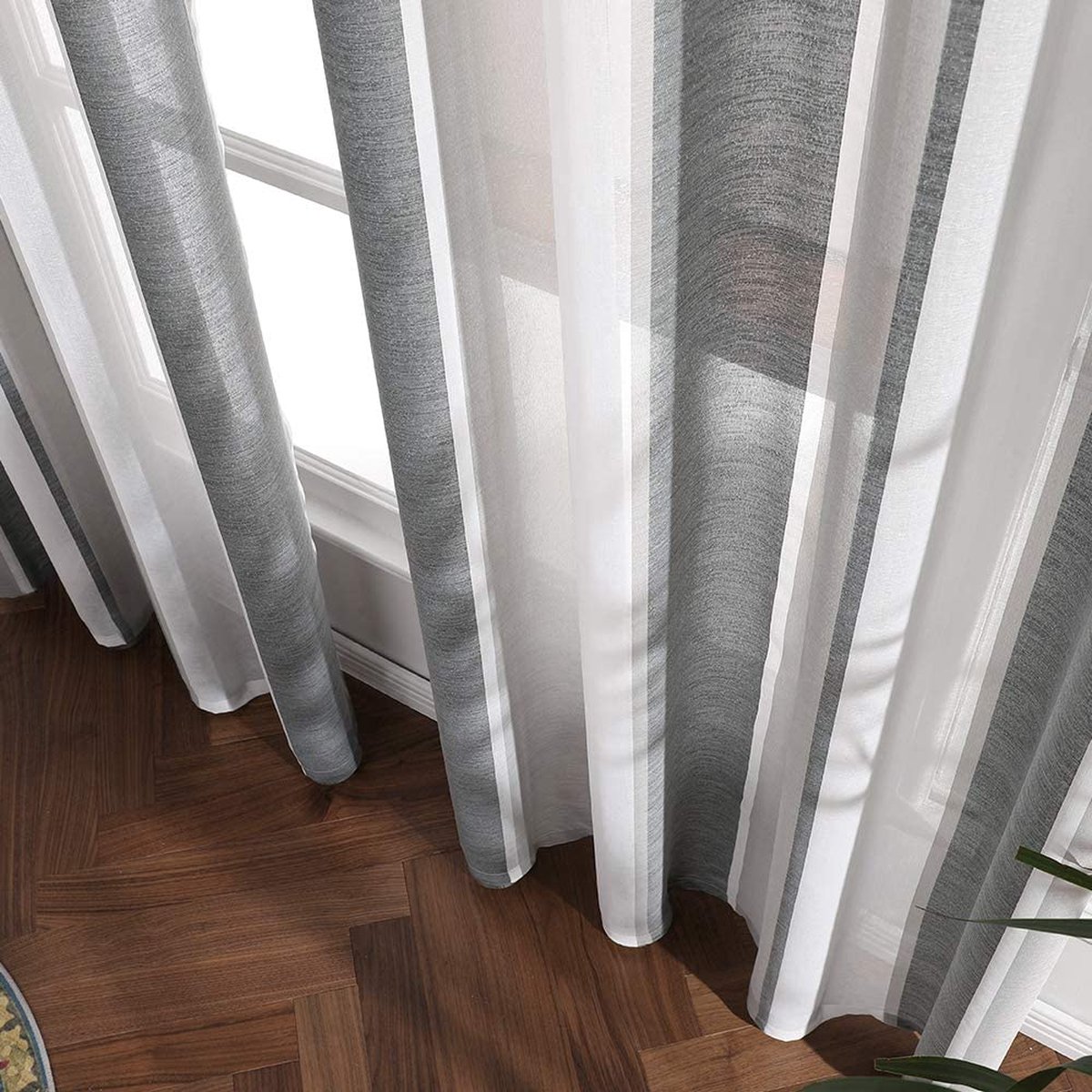 Premium Vitrage – Woonkamer Raam Accessiores – Curtains – Voile | bol.com