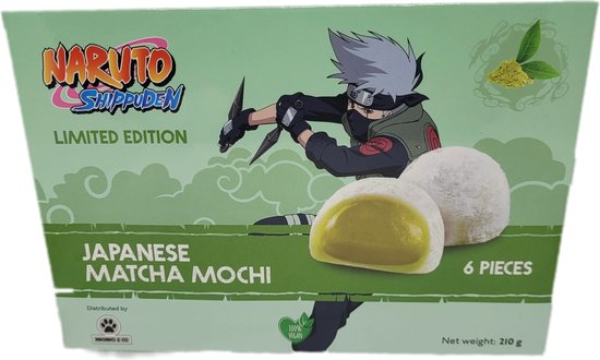 Naruto Shippuden Anime Japanese Matcha Mochi Limited Edition - 6 pièces ...