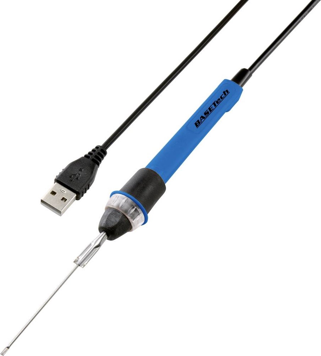 Basetech LWK-175 Soldeerboutset 5 V/DC 6 W Piepschuimsnijpunt 270 °C (max) | bol.