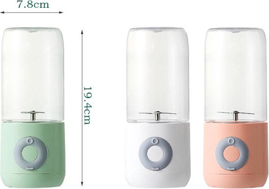 blender -mini blender- draagbaar - oplaadbaar - keukenmachine - mixer ...