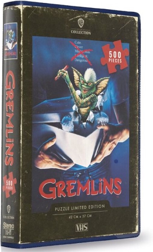 Puzzle Limited Edition VHS Cover - Gremlins - beperkte oplage | bol.com