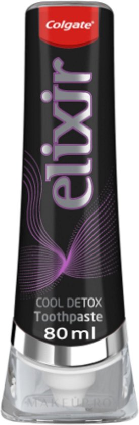 Colgate Elixir Cool Detox met houtskool & kokos Tandpasta 80ml | bol