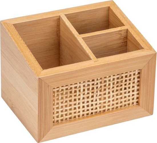 Wenko Bamboe sorteerbakje - Sorteerbakje - Sorteervakken & Duurzaam ...