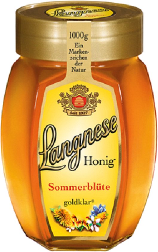 Langnese Feine Auslese Honing Zomerbloesem - 6 x 1 kg potten | bol