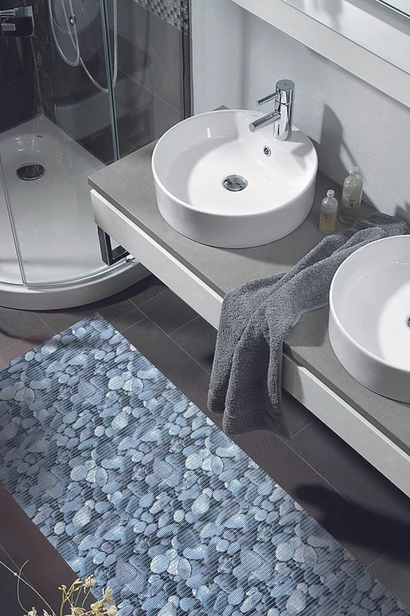 1x Friedola Universele Mat Stones | 200x65cm | Badmat Badkamermat ...