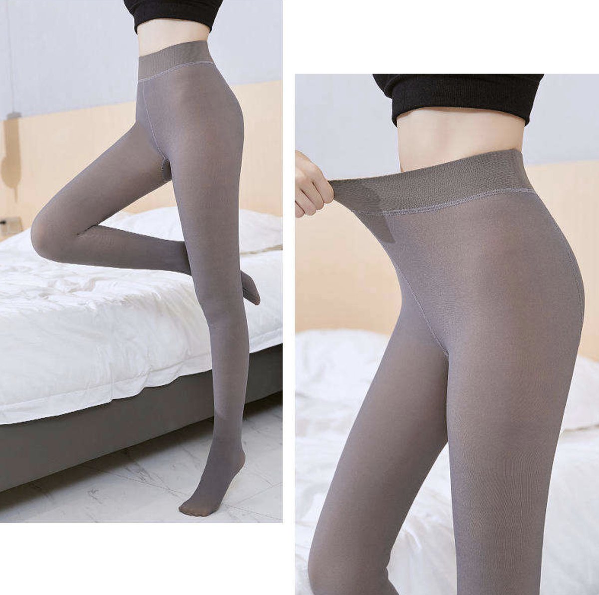 CB-Goods Fleece panty - Gevoerde Panty - Warme Thermo Panty - Tiktok - Huidskleur -... | bol.com