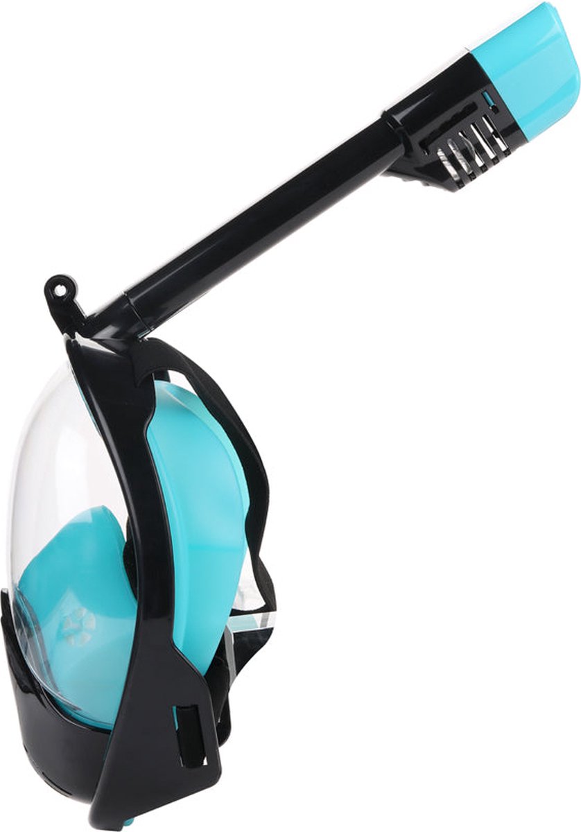 Atlantis Full Face Mask 2.0 - Snorkelmasker - Volwassenen - Zwart ...
