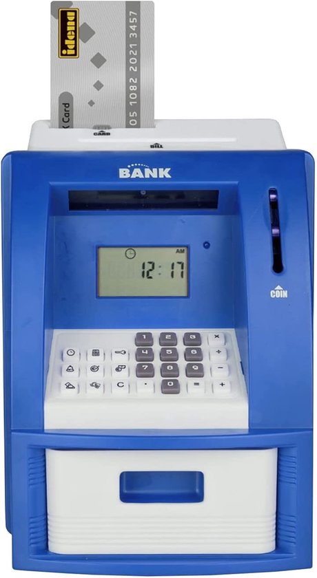 Flightmode- Digitale Spaarpot Voor Kinderen Met Geluid, Automatische Geldautomaat... | bol.com