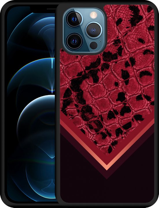 iPhone 12 Pro Max Hardcase hoesje Crocodile Luxury - Designed by Cazy ...