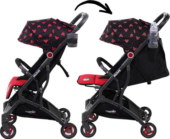 Poussette Cassy Disney - Version MICKEY MOUSE - Du 6 au 36 mois ...