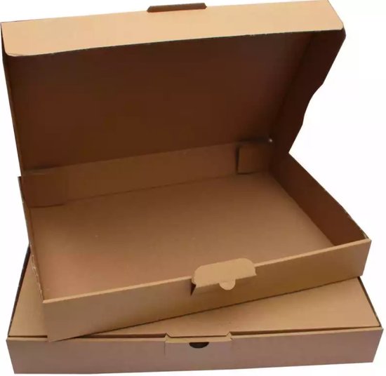 25 x Bruine Ecologische Postdozen/ Verzenddozen Formaat A4 32x22.5x5cm ...