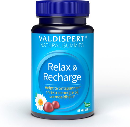 Valdispert Relax & Recharge - Supplement - 45 Gummies | bol.com