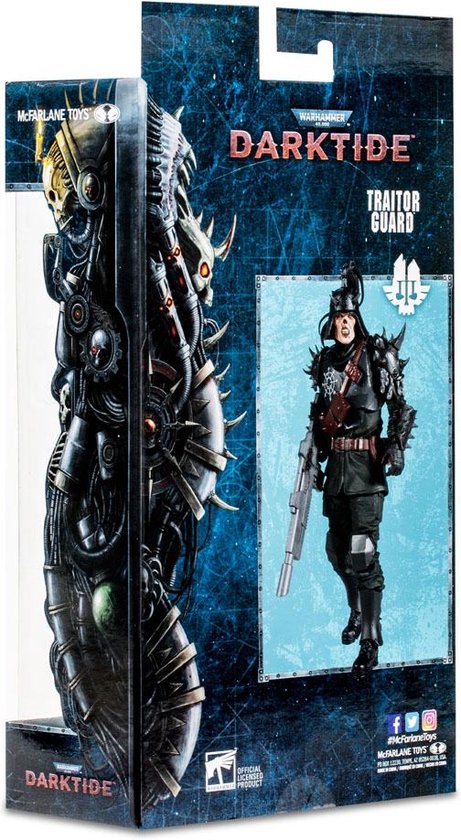 Warhammer 40k: Darktide Action Figure Traitor Guard 18 cm | bol