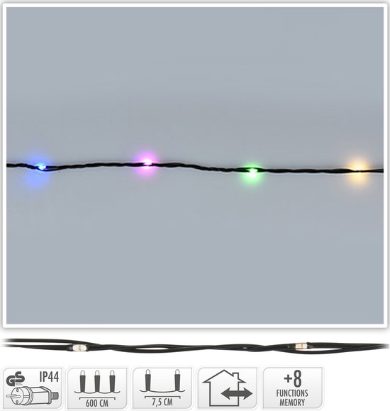 Ledverlichting 80led multicoloNampook | bol.com