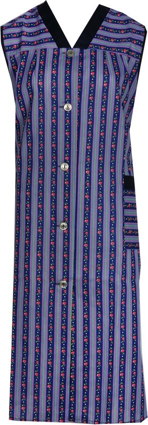 Ma Flodder jasschort - Blauw/Lila - L | bol.com