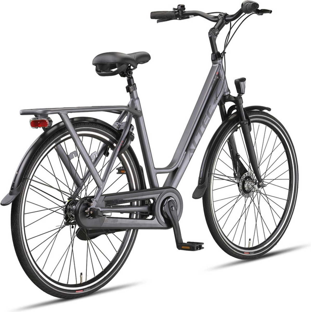 Altec Delta Plus Damesfiets 28 inch 50cm 3v Grijs | bol.