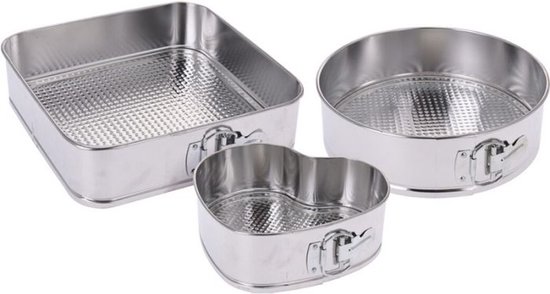 Oneiro’s Luxe Springvormen - set van 3 vormen | bol.com