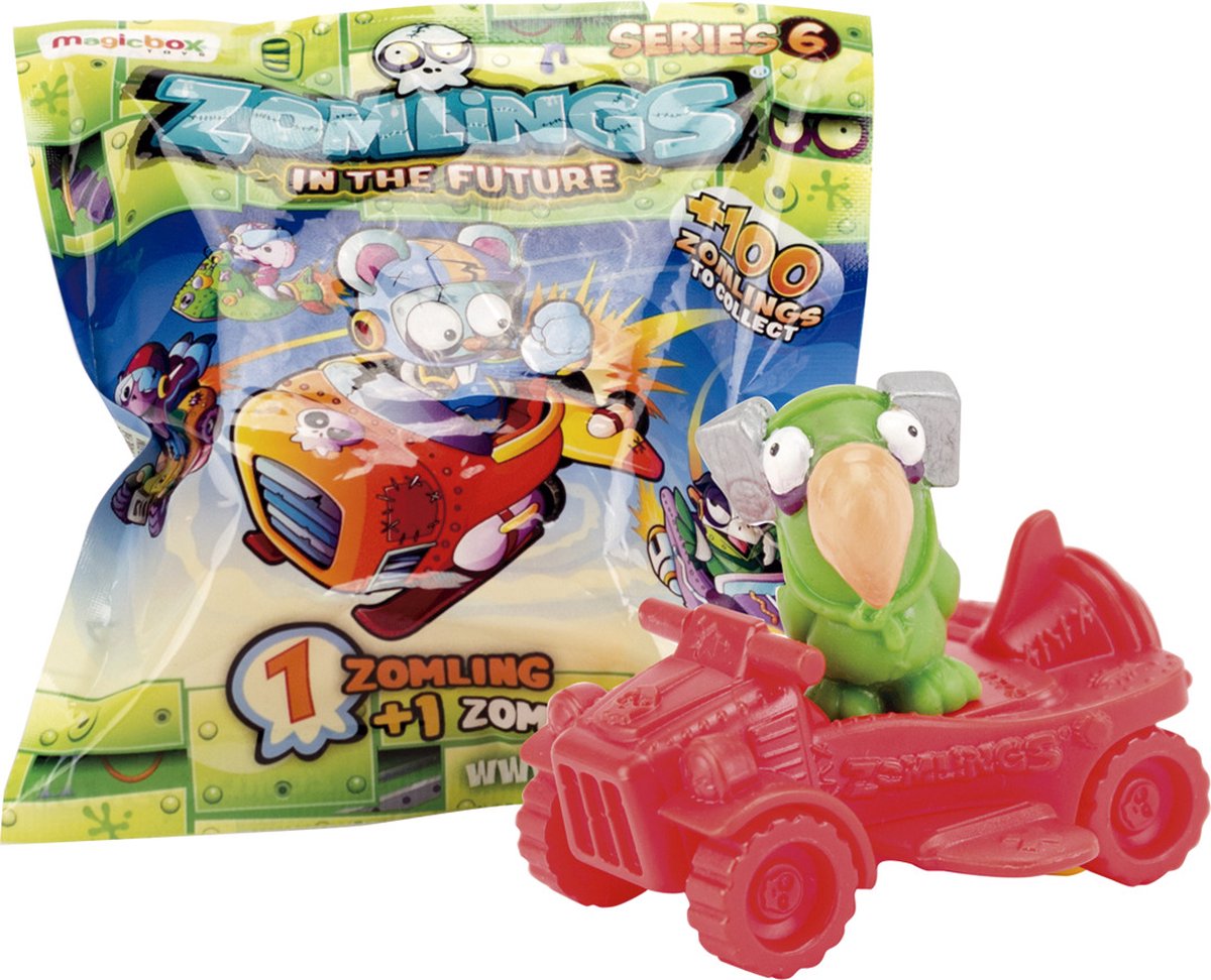Zomlings in the Future blind bag - Speelfiguur - 1 zakje - 5 cm - Met ...