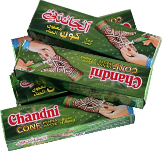 Henna Paste Chandni Conne Neha Henna Tattoo - Tijdelijke Tatoeage ...