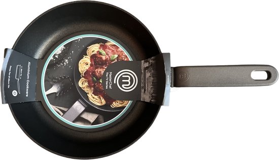 MasterChef - Pannenset - 3 Stuks - Wok 28cm , Hapjespan 28cm, Koekenpan ...